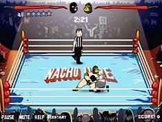 NACHO LIBRE ULTIMATE LUCHA BATTLE онлайн игра | POMU Games