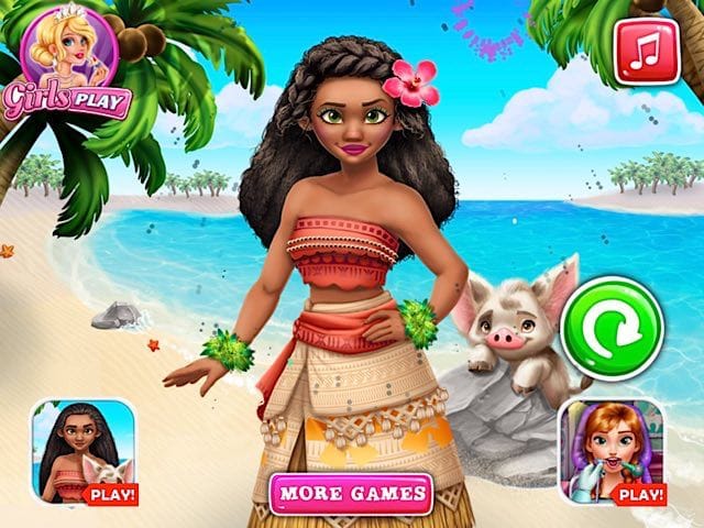 POLYNESIAN PRINCESS ADVENTURE STYLE онлайн игра | POMU Games