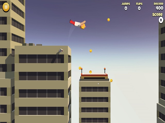 BACK FLIPPER онлайн игра | POMU Games