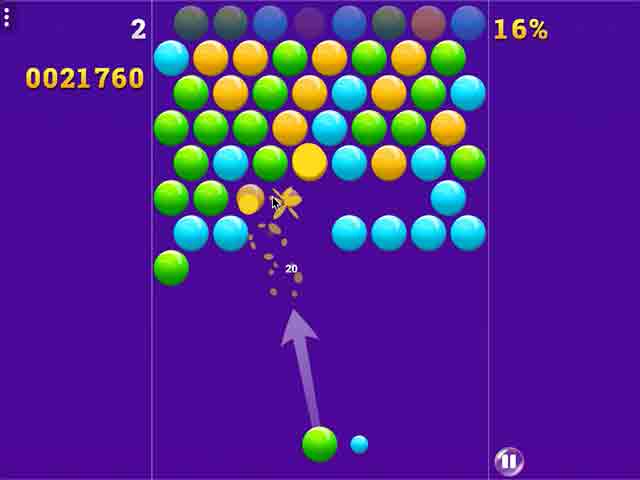 SMARTY BUBBLES 2 онлайн игра | POMU Games